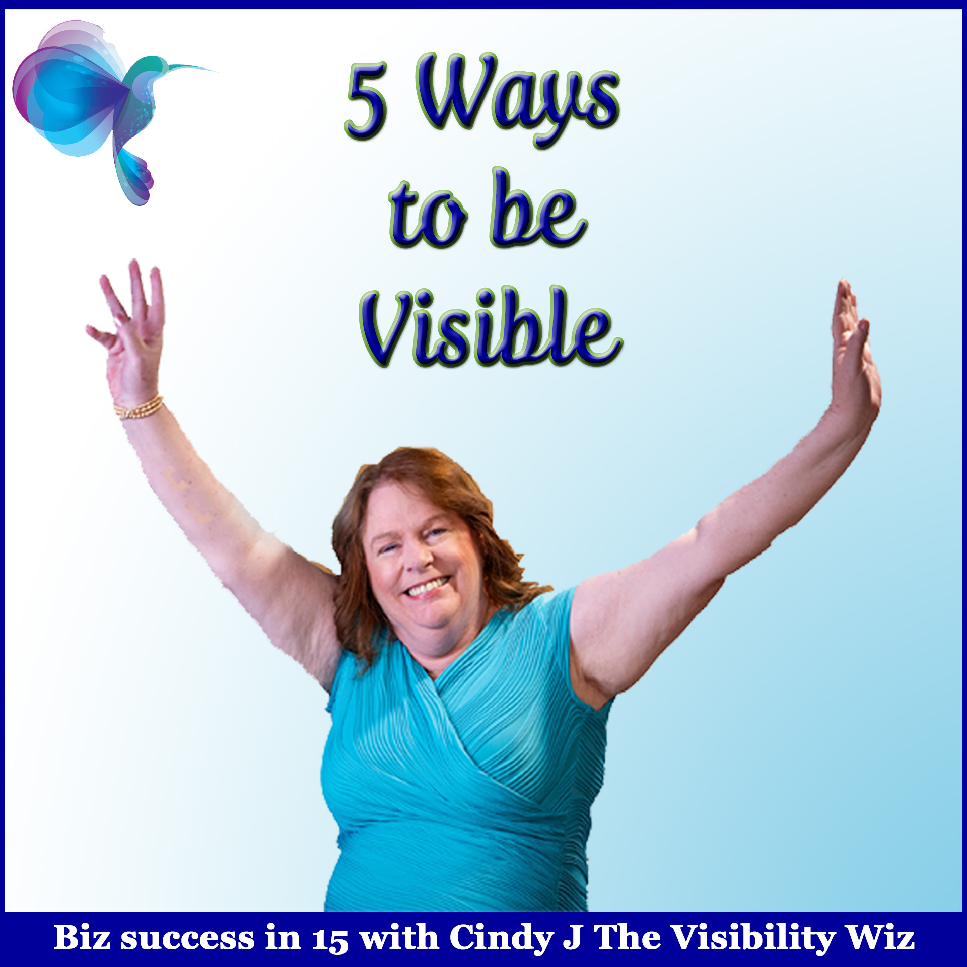 5 Ways to be Visible - Biz Success In 15 Podcast with Cindy J, The ...